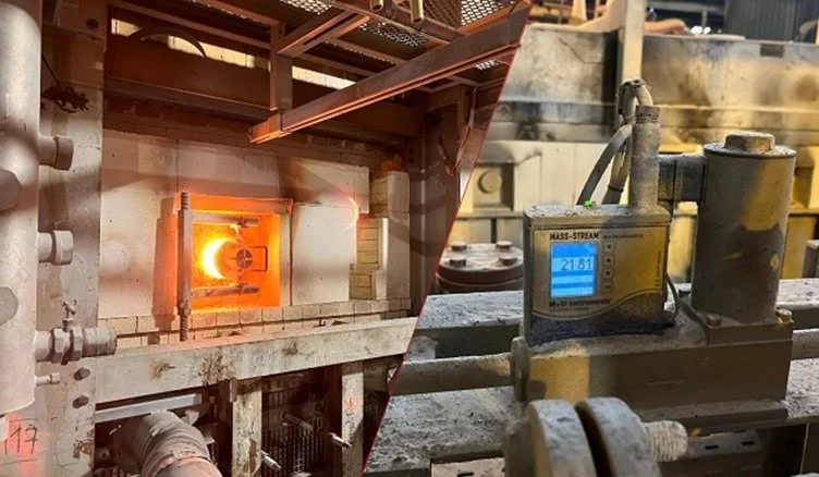 Flow Control in Burner & Furnace